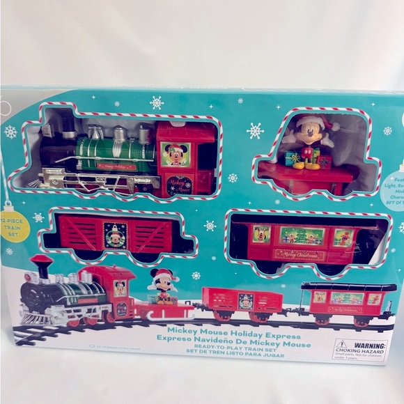 Disney | Toys | New Disney 0 Anniversary Mickey Mouse Holiday Express ...